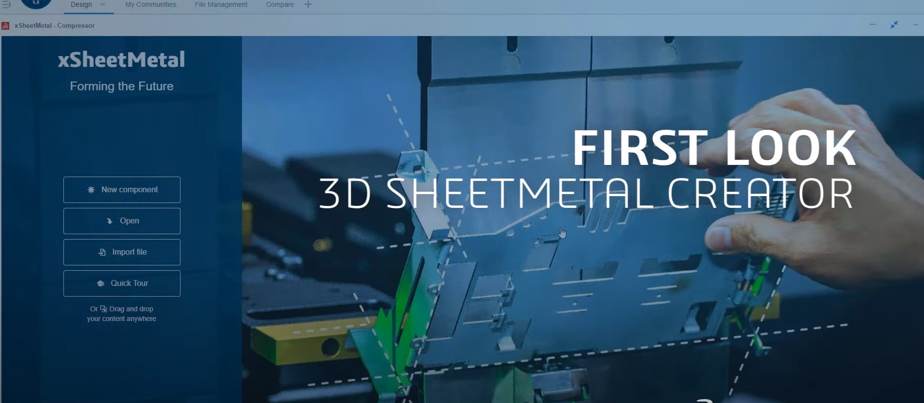 3D SheetMetal Creator